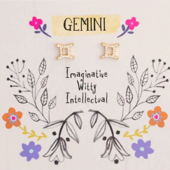 NATURAL LIFE | Jewelry | Perfect Tiny Gemini Studs | Poshmark